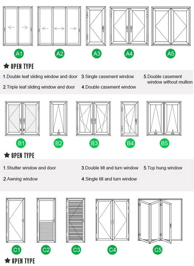 custom sliding windows 