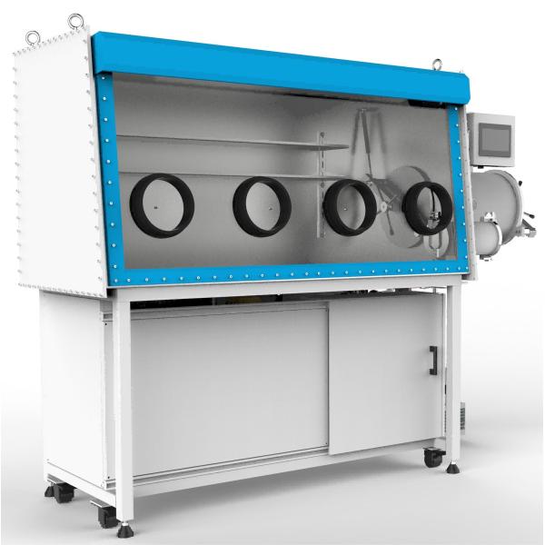 Quality Single Double Station Inert Gas Glove Box Ensures Water Oxygen Content ≤0.1ppm for sale