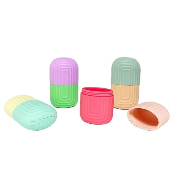 Quality Silicone Face Ice Cube Facial Contouring Ice Mold Roller for Sustainable Ice Cream Tools for sale