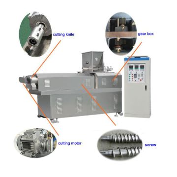 Quality Automatic Extruded Corn Puff Production Line Puff Food Processing Machine for sale