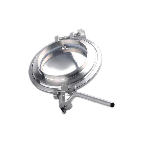 Quality Equal Stainless Steel 304 Sanitary Powder Valve Butterfly Valve for sale