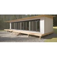 Quality Wooden Expandable Container House Luxury Prefabricated for sale