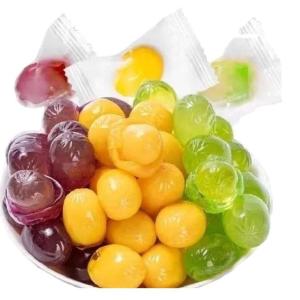 Quality HACCP / BRC Certificate Peeled Gummy Peach And Mango Peeling Candy Jelly for sale