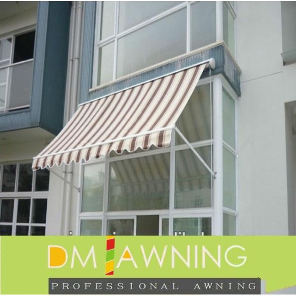 Quality Outdoor Vertical Drop Arm Retractable Awning For Window Sunshade Heavy Duty Drop Arm Retractable Awnings for sale