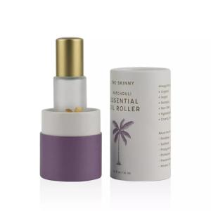 Quality 15ml Essential Oil Paper Tube Cosmetic Roller Bottle Container Packaging for sale