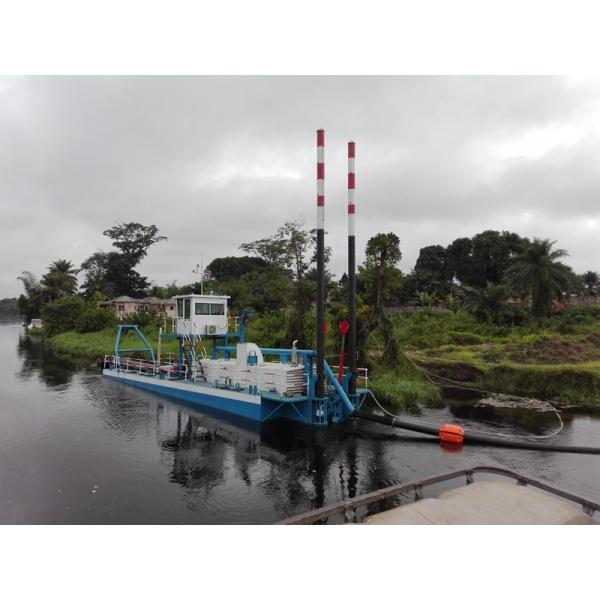 Quality Diesel 1800m3/H Gold River Dredger 15m Hydraulic Driven for sale
