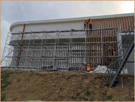 Quality Contemporary Artistic Special Shaped Frame Refab Building Construction for sale