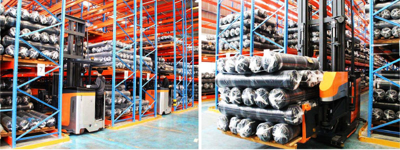 VNA Rack Or Very Narrow Aisle Rack High Density Warehouse Storage Racking