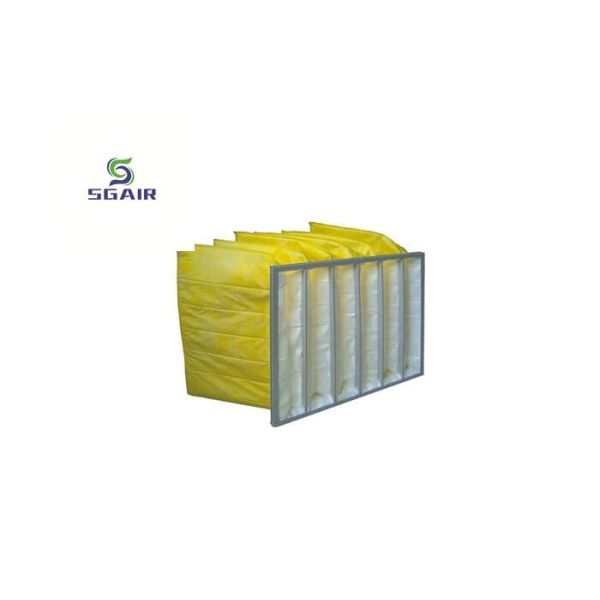 Quality Anti Corrosion 95% Hepa Bag Filter , Hepa Filter Replacement For Cleaning Room for sale