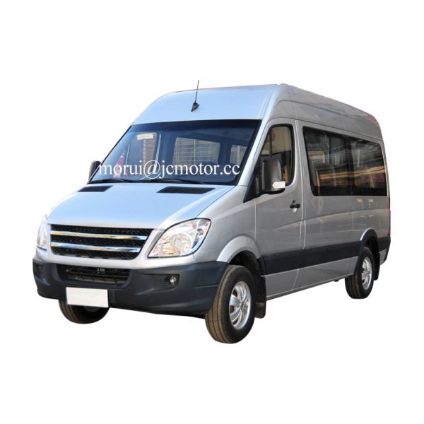 Quality Customized Sprinter EV Van Electric Student Employee Shuttle Bus Mileage 350km for sale