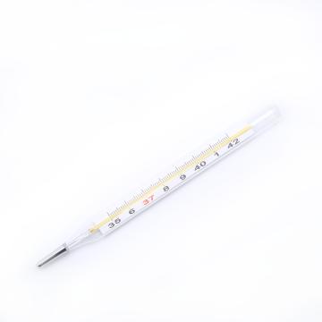 Axillary Household Digital Thermometer 42c , 32c Medical Mercury Glass