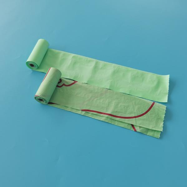 Quality Compostable Degradable Doggy Poop Bag 100% Biodegradable Dog Poo Package for sale