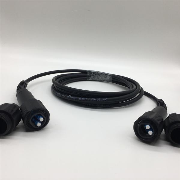 Quality LSZH Jacket CPRI Fiber Cable Waterproof With PDLC DLC FTTA Connector for sale