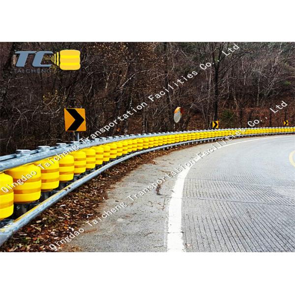 Quality Highway Safety Roller Barrier Anti Rusting EVA PU Polyurethane Material for sale
