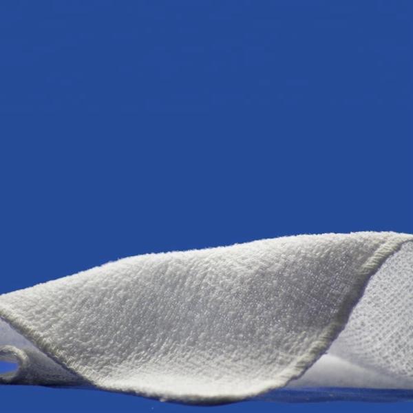 Quality Refreshing bleach cotton disposable cold towels for airline for sale