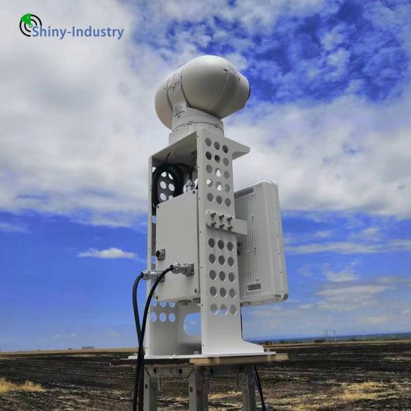 Quality 24GHz Frequency Drone Surveillance Radar Ground Steel Bracket Or Tripod for sale