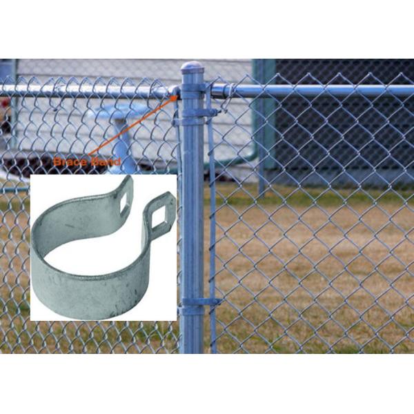 Quality 1-3/8'' Brace Bands For Chain Link Fence Used For 1-3/8'' Outside Diameter Round for sale