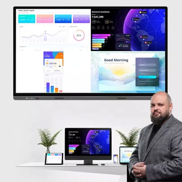 Quality 85 Inch Lcd Whiteboard Interactive Touch Smart Board for sale