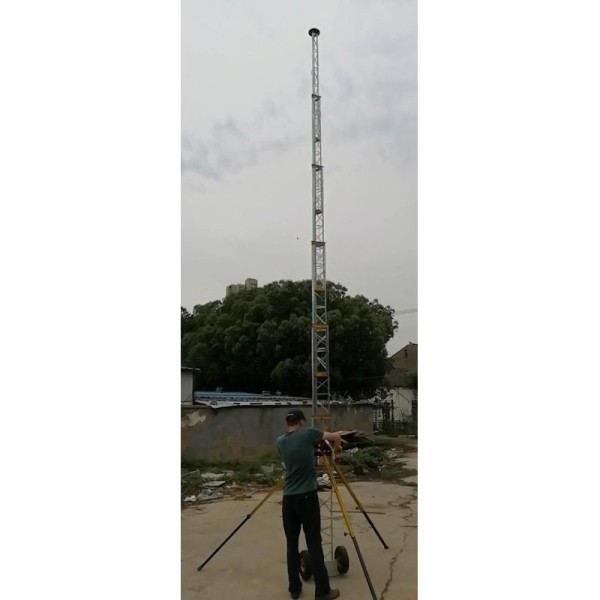 Quality 30M Truss Guyed Lattice Tower for sale