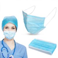 Quality Anti Virus Non Woven Face Mask Three Layers Disposable Medical Face Mask for sale