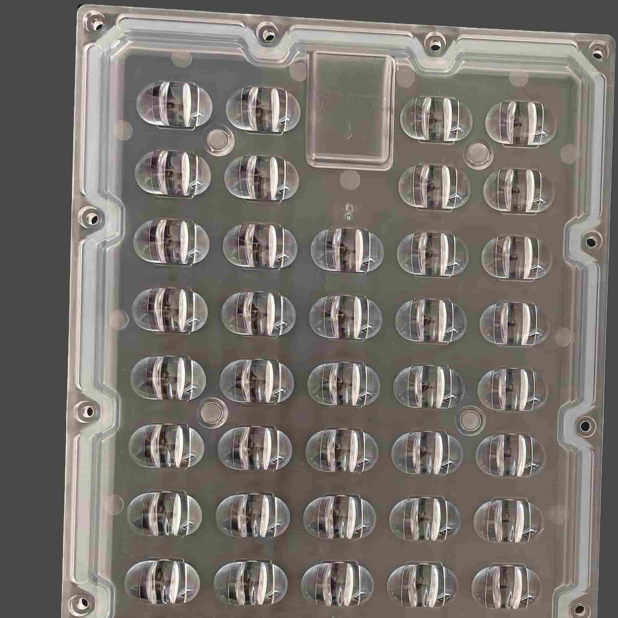 Quality 150W SMD 3030 LED PCB Board with TYPE2-M Beam Angle Lens for Light Module for sale