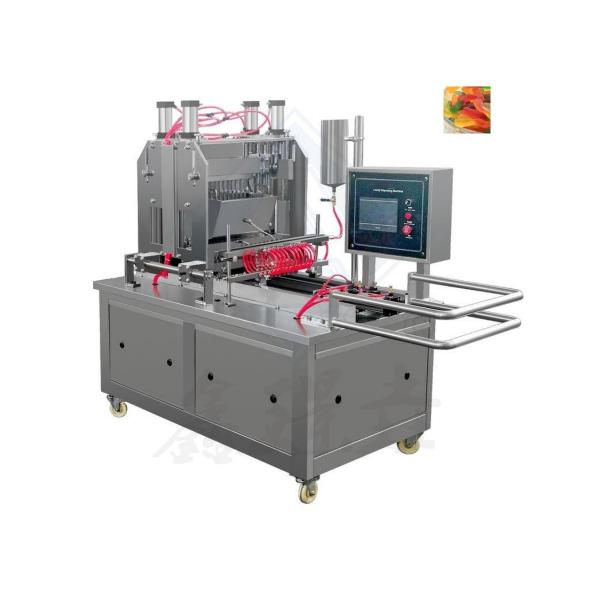 Quality Worms Hearts Soft Candy Maker Gummy Candy Making Machine Advanced Depositing Function for sale