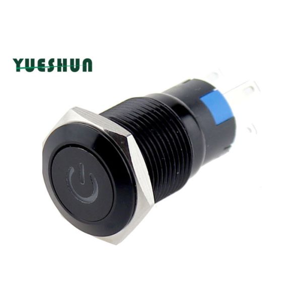 Quality 1NO 1NC Anti Vandal Push Button Switch , 110 / 220 Volt Push Button Switch for sale