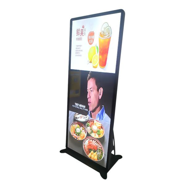Quality Shelf Standing 70" 1920x540 Digital Poster Led Display for sale