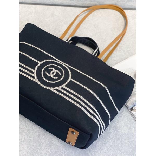 Quality ODM Embroidery Chanel 2 Way Shoulder Bag Tote 32x13x24 for sale