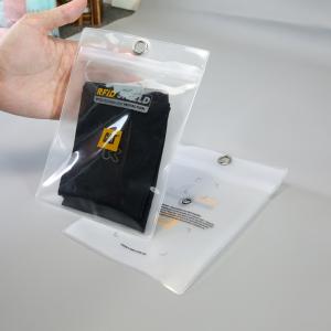 Quality Custom Pe Opp Pvc Plastic Ziplock Clothing Bag Waterproof for sale