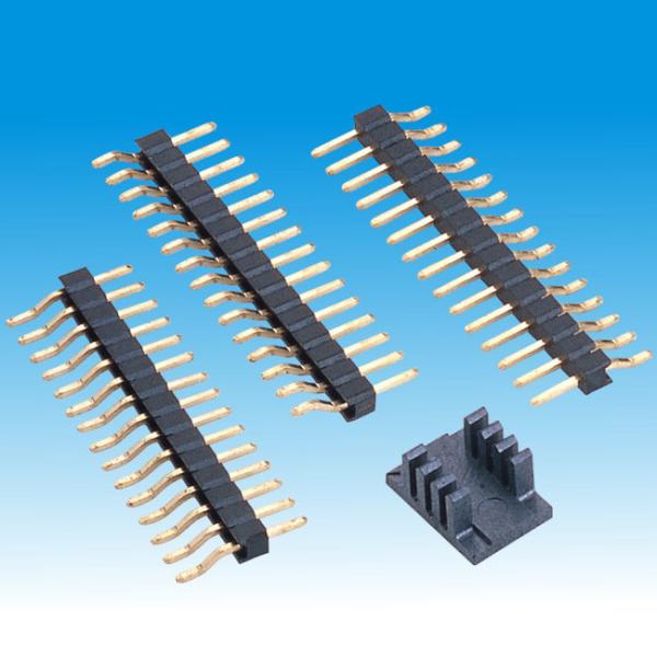 Quality 2mm Right Angle Header Connector Single Row SMT -40℃~105℃ Tempature for sale