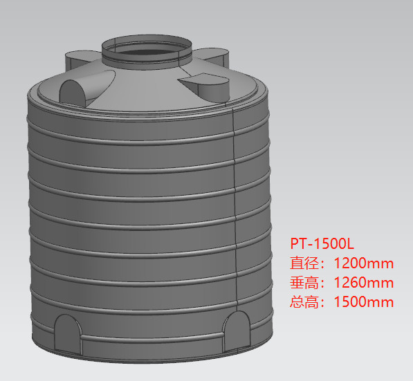 Quality Fifteen Hundred Liters Roto Molding Tank Steel High Hardness for sale