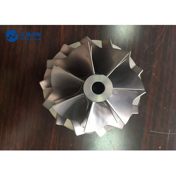 Quality 7075 Aluminum CNC Precision Components Wheel Rotor Impeller Customized Sizes for sale