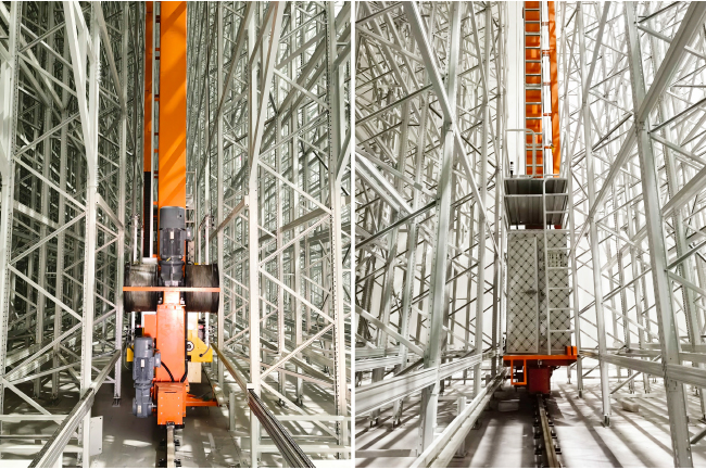 Cold Storage Warehouse Pallet Stacker Crane ASRS Logistics Center Automatic Storage And Retrieval System