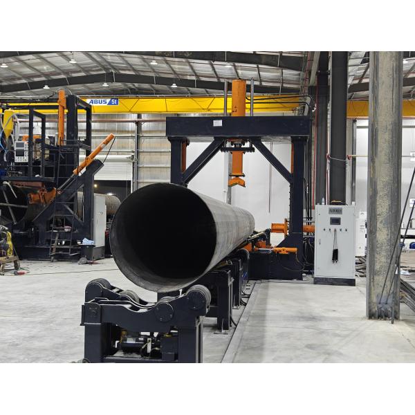Quality Max Diameter 2500mm High Mast Pole Assembly Straightening Machine for sale