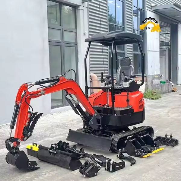 Quality Mini Crawler Excavator with 8200KN Bucket Digging Force and CHANGCHAI Euro5 EPA for sale