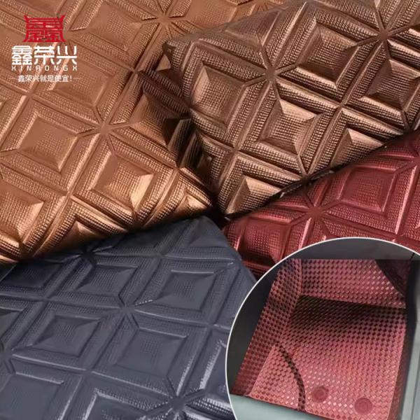 Quality PVC Grain Pattern Synthetic Leather Fabric for Car Seats and Furniture for sale
