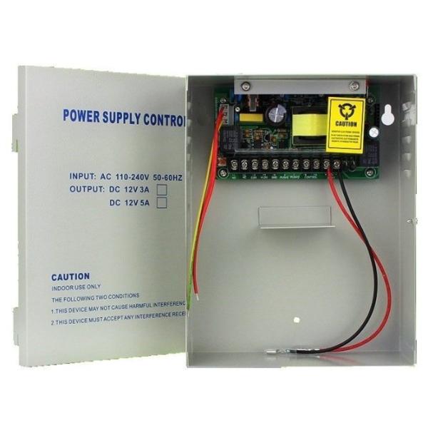 Quality Stable C-Power 100-240V UPS 12V 5A 60W Power Supply Battery Backup for Access for sale