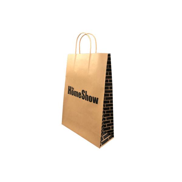 Quality Natural Brown Biodegradable Take Away Food Packaging One Side Printing for sale