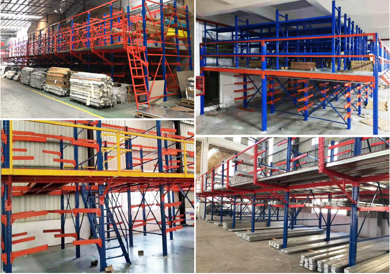 Cantilevered Mezzanine Racking