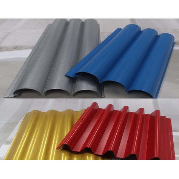 Quality Hook On Corrugated Ceiling Tiles 2x4m Polyester Powder Coating for sale