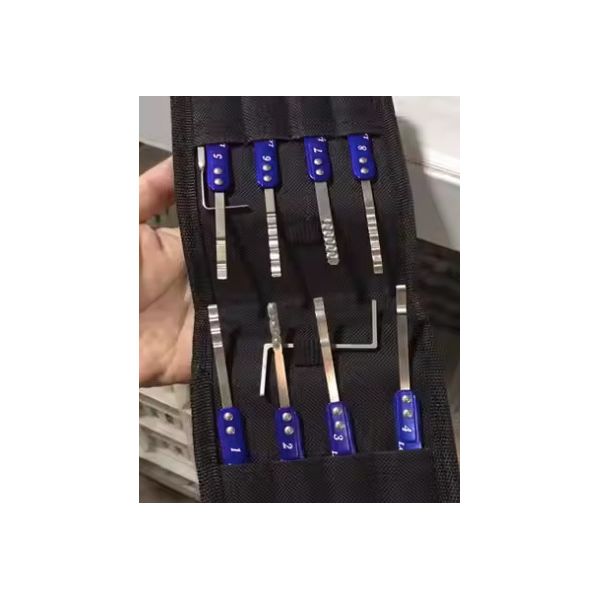 Quality Safe Box Locksmith Tools 8 in 2 Lock Pick Set Hooks Lock Pick Set for sale