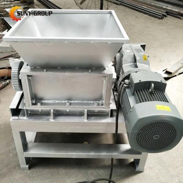 Quality Online Support Industry Cardboard Used Paper Small Double Shaft Shredder 1200*600*1000mm for sale