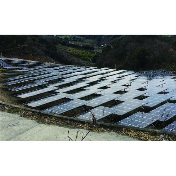 Quality Hot Dip Galvanized Steel and waterproof Solar Panel Ground Mounting System for sale