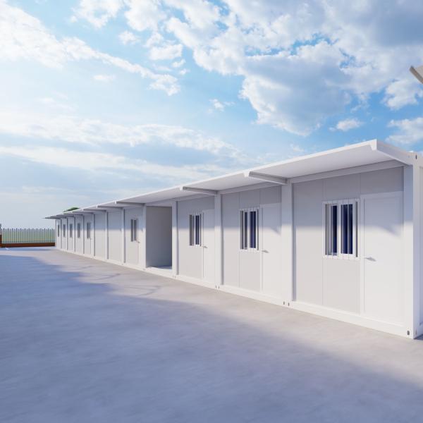 Quality Compact Detachable Prefab Container Homes Easy Cleaning And Dustproof for sale