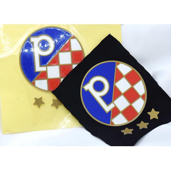 Quality OEKO-TEX Silk Screen Patch Personalised Iron On Patches For Sweatshirts for sale