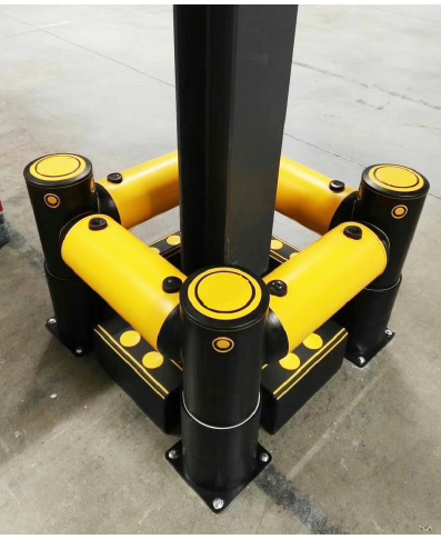 HC MC  Building Post Safety Barrier Warehouse flexible anti-collision system FS-2023A