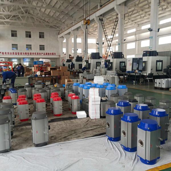 Quality Double Acting And Single Acting Actuator 90 Degree Rotation for sale