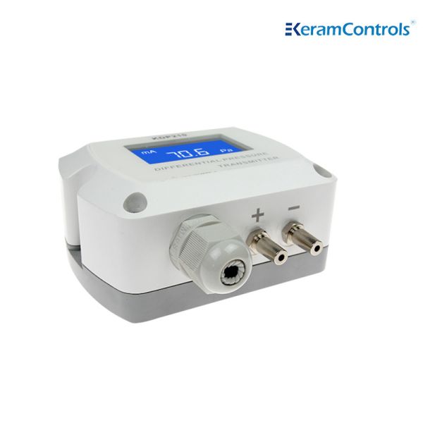 Quality 0-±500pa White Differential Pressure Sensor For HVAC Pressure Control for sale