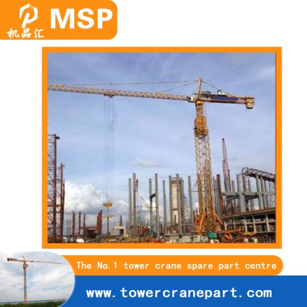 Quality 1t-9t Tip Load Hammer Head Tower Crane With 50-70M Jib Length 8-32 Tons Load for sale